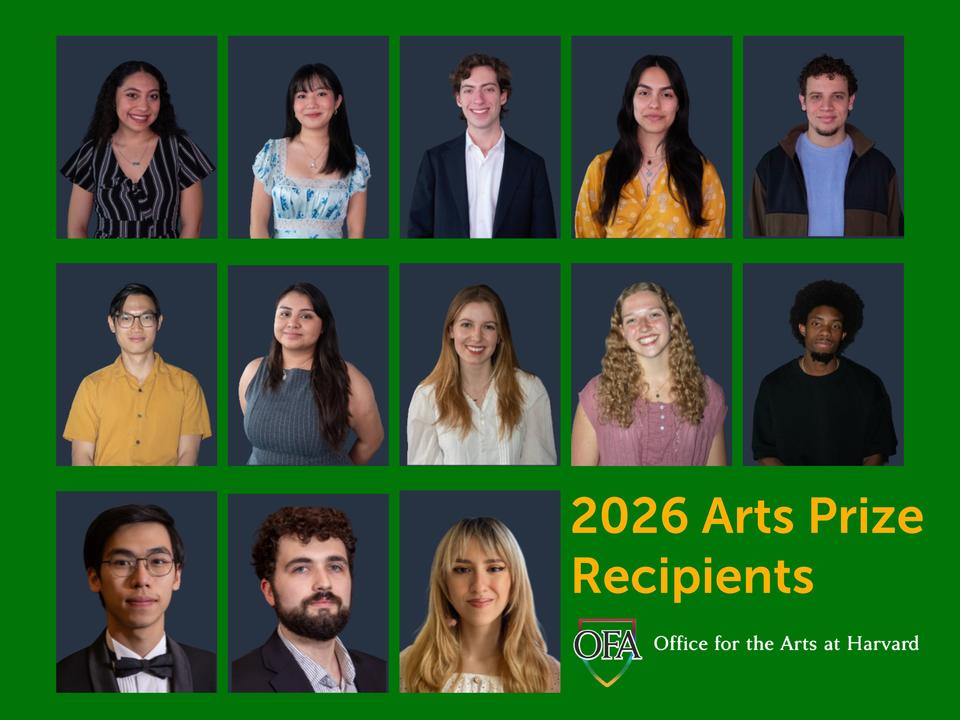 Harvard Office for the Arts Announces 2026 Arts Prize Winners ...